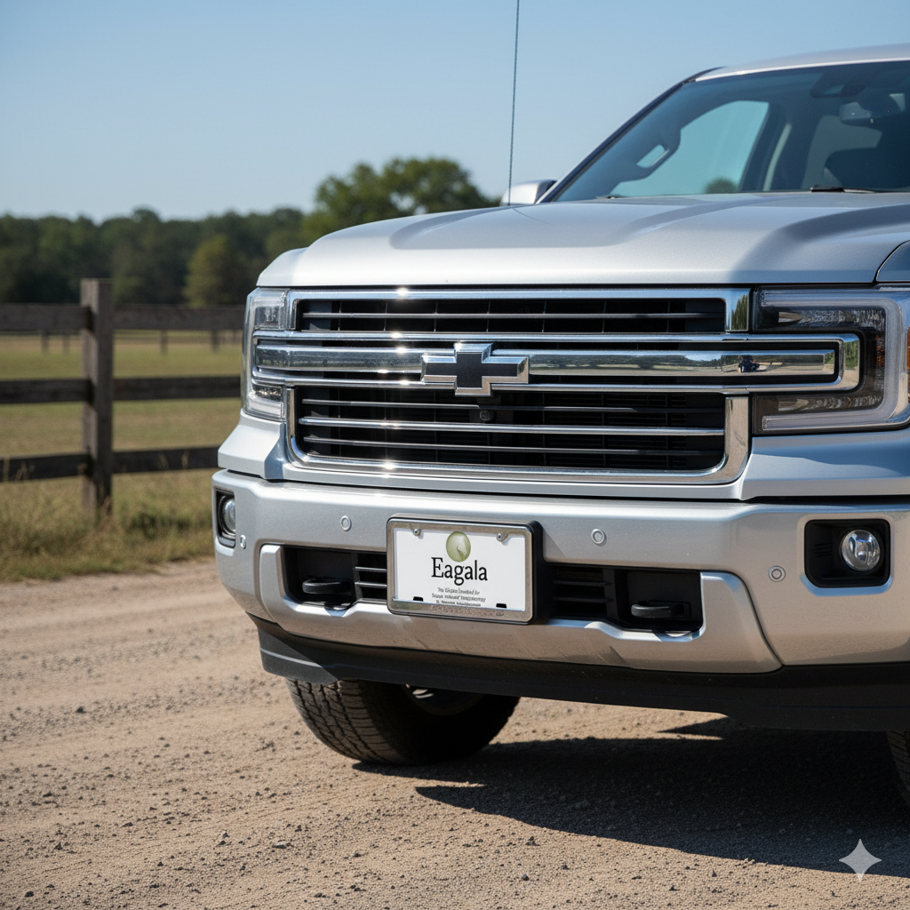 Vanity license plate – Eagala